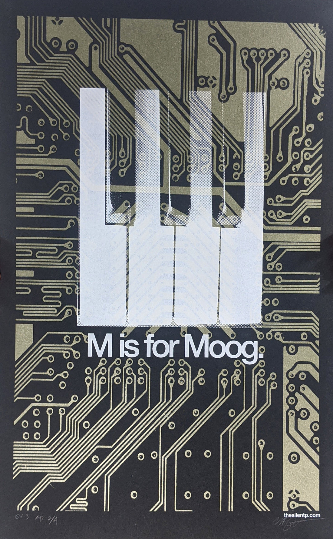 Poster: M Is For Moog – Bob Moog Foundation