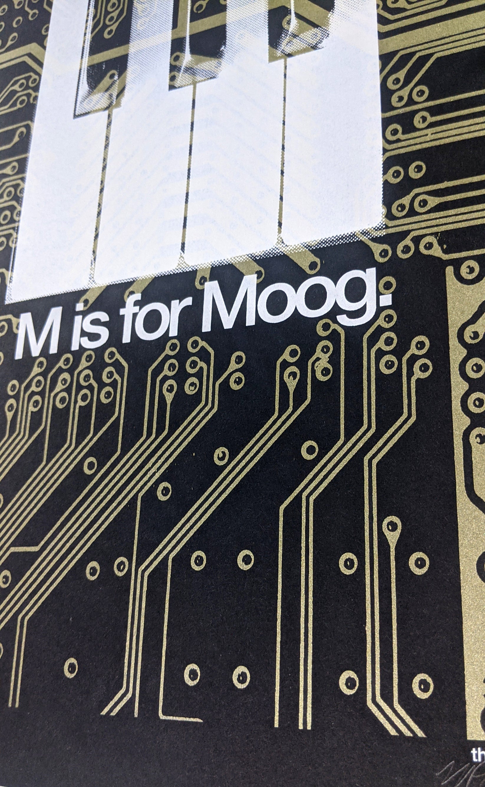 Poster: M Is For Moog – Bob Moog Foundation